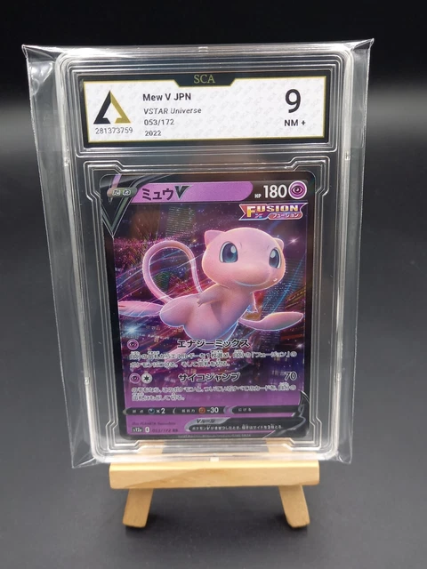 CARTE POKÉMON MEW V 053/172 RR S12a Vstar Universe Neuve JP SCA 9 PCA ...