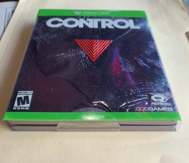 BRAND NEW CONTROL Deluxe STEELBOOK Edition Microsoft XBOX ONE XB1 game ...