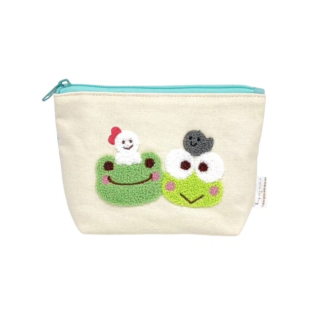 SANRIO KERO KERO Keroppi x Sottaceti la rana sacchetto trucco ...