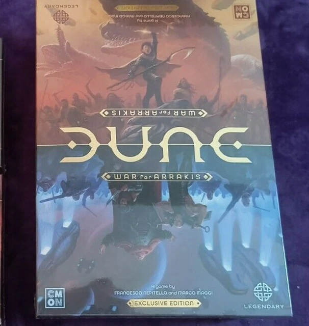 DUNE: WAR FOR Arrakis Deluxe Core game (Harvester) Kickstarter exclusives CMON EUR 168,99 ...