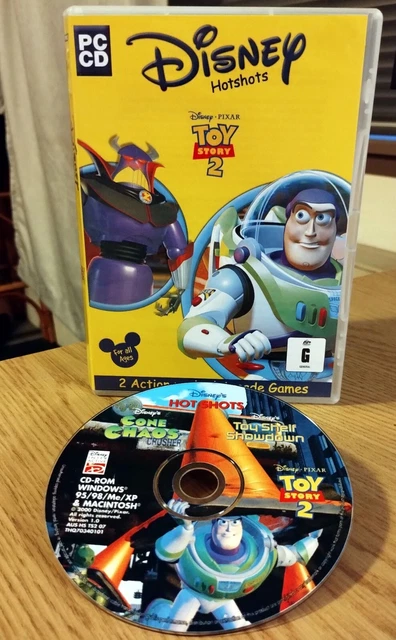 DISNEY HOTSHOTS TOY Story 2 Arcade Retro PC Game by Disney [Tested ...