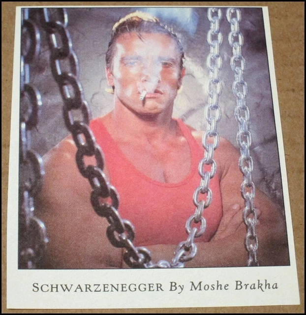 1989 ARNOLD SCHWARZENEGGER by Moshe Brakha Rolling Stone Photo Clipping ...