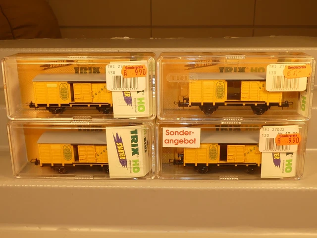 TRIX 27032 BANANENWAGEN Güterwagen Wagen Spur H0 EUR 29,99 - PicClick DE