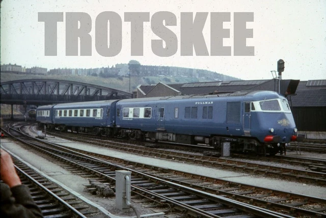 35MM SLIDE BR British Railways Blue Pullman Diesel Bristol 1964 ...