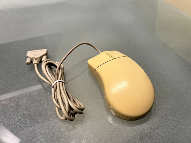 MICROSOFT SERIAL MOUSE 2.0A serielle Kugelmaus Maus RS232 seriell Retro ...