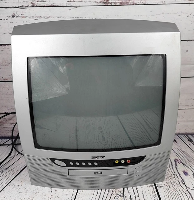 MATSUI VINTAGE 14& CRT TV TV/DVD COMBO 1410 Retro Gaming (Faulty DVD ...