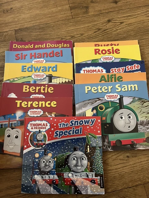 THOMAS THE TANK Engine and Friends Books Bundle x 11 Bedtime, Fun See ...
