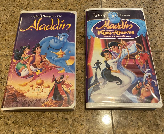 ALADDIN VHS COLLECTION (Aladdin/Aladdin And The King Of Thieves) Walt ...