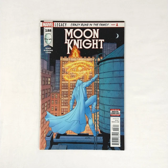 MOON KNIGHT #188 1st Sun King quasi nuovo (2017 Marvel Comics) EUR 11 ...