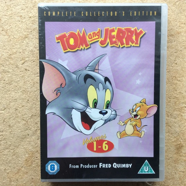 “TOM AND JERRY-COMPLETE COLLECTORS EDITION volumes 1-6 DVD set new ...