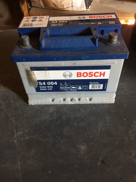 BOSCH DE VOITURE marque boch 540A 60AH 12V EUR 20,00 - PicClick FR