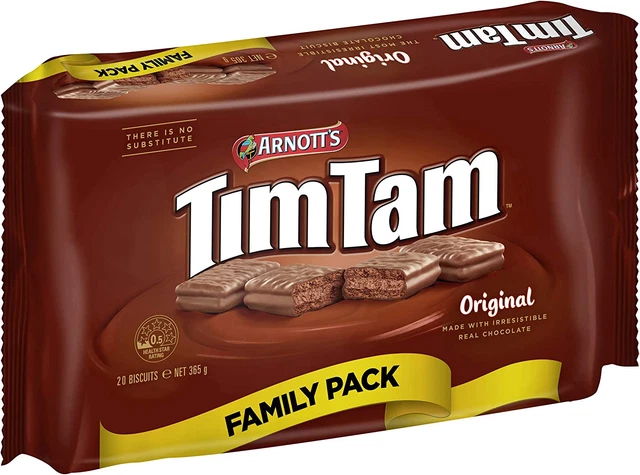 ARNOTTS TIM TAM Chocolate Biscuits Family Pack, 365G $22.95 - PicClick AU