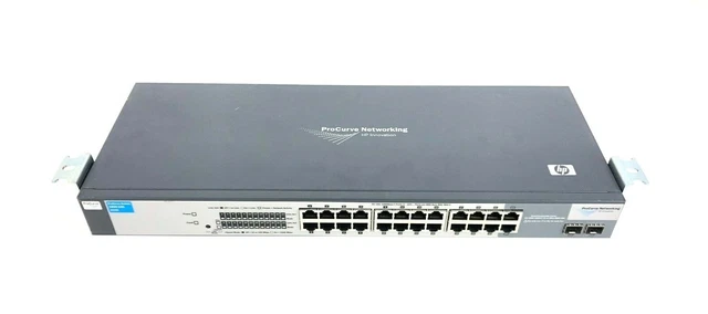 HP PROCURVE 1800-24G 24-Port Managed Ethernet Switch J9028A £48.41 ...