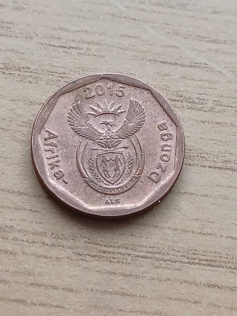 SOUTH AFRICA, SUID AFRIKA, Dzonga 10 cents, (Rand), Arum lilies, 2015 £ ...