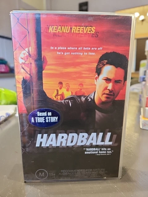 HARDBALL - KEANU Reeves - VHS Movie - Video Tape - Big Box Ex Rental ...