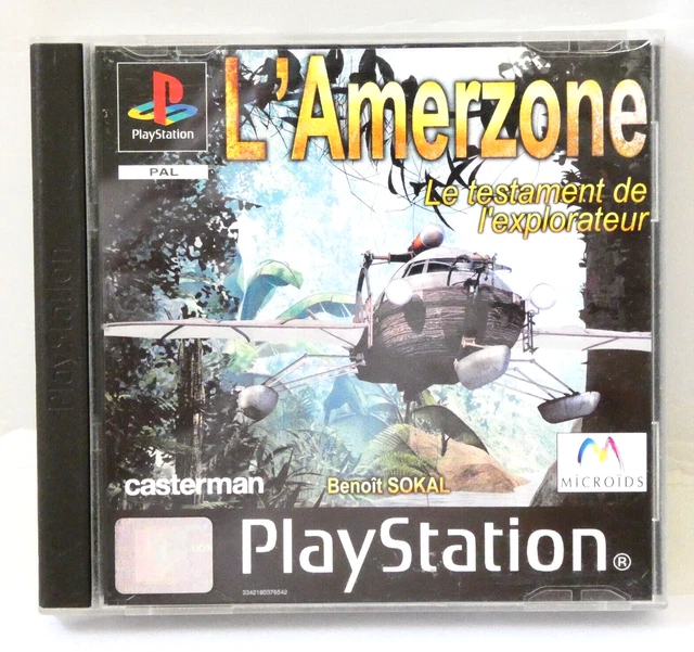 L'AMERZONE TESTAMENT DE L'explorateur Jeu Complet Console Playstation 1 ...