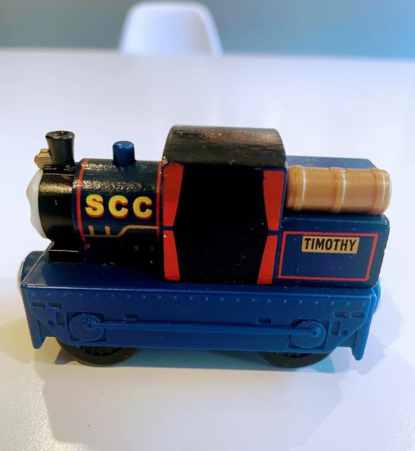 TIMOTHY TANK ENGINE Thomas the Train Wooden Railway Friends Blue Rare ...