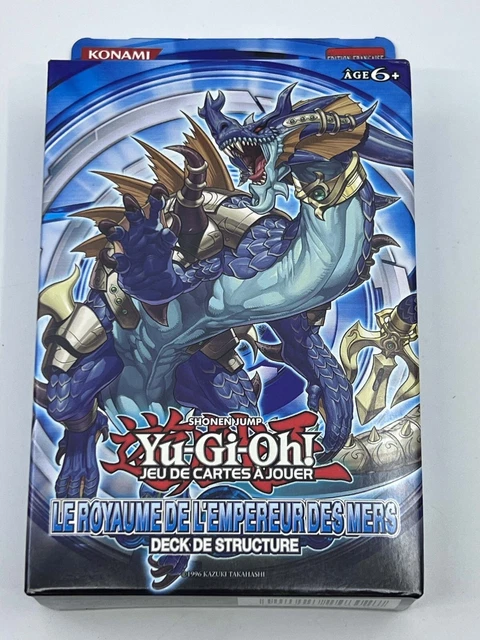 YU-GI-OH! DECK DE structure Le Royaume de l'empereur des Mers, FR, 1st, scellé, EUR 2,50 ...