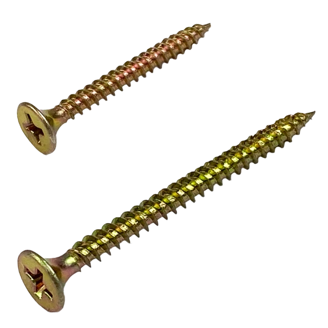 QTY 20 8G x 50mm Bugle Head Screw Phillips Fine Zinc Yellow Drywall Gyprock $30.79 - PicClick AU