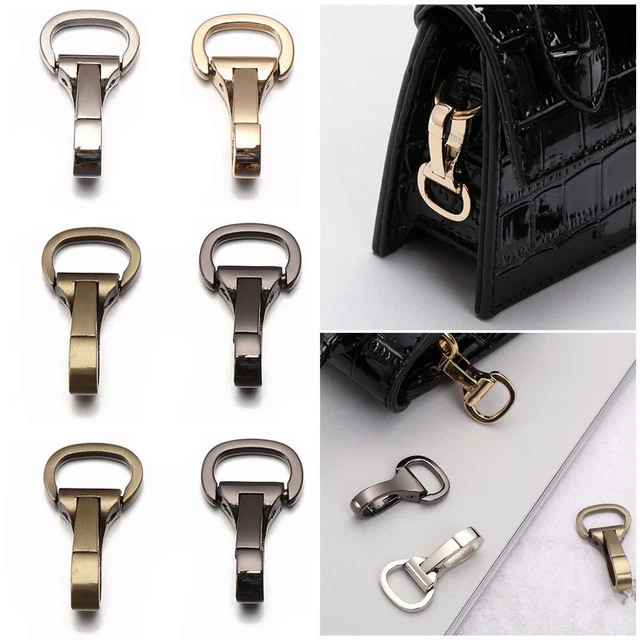 METAL SNAP HOOK Belt Webbing Keychain Spring Gate Clip Trigger Lobster ...