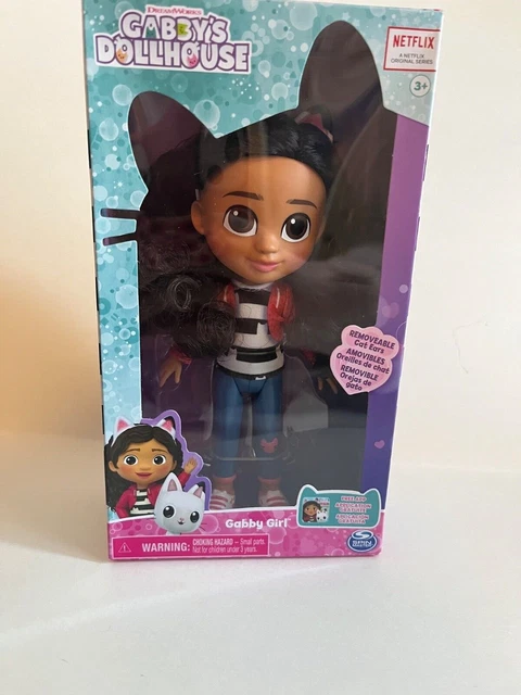 GABBYS DOLLHOUSE NETFLIX dreamworks gabby girl 8” doll cat ears EUR 5 ...