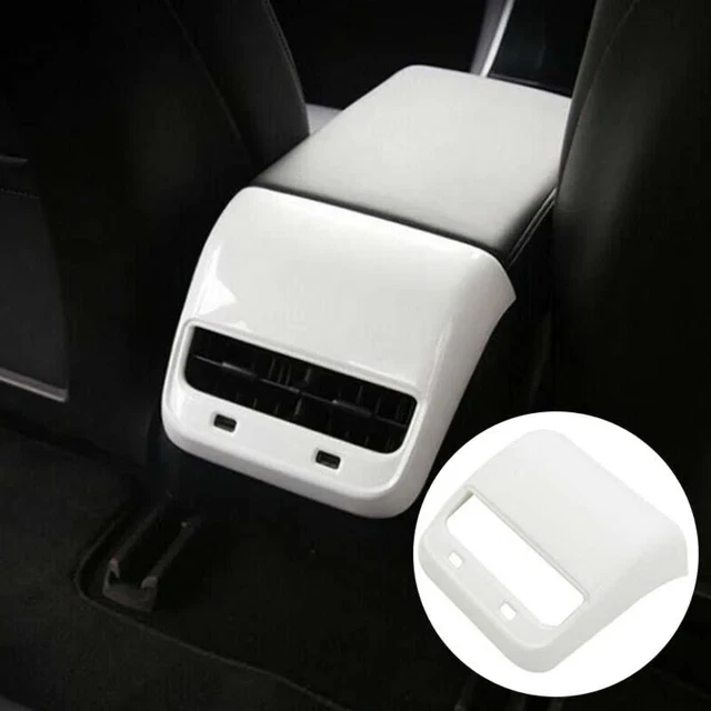 TESLA MODEL 3, Y, Rear Air Vent Outlet Cover Cap, Pearl White $24.99 ...
