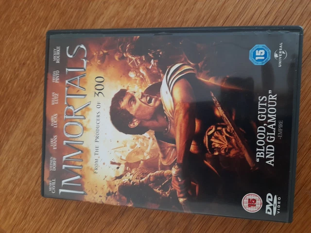 IMMORTALS DVD 2011 Starring Henry Cavill, Luke Evans, Isabel Lucas £1. ...