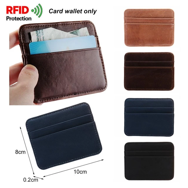 DI CARBONIO MONETA Pocket Slim Wallet Anti -capo Blocco RFID Clip di ...