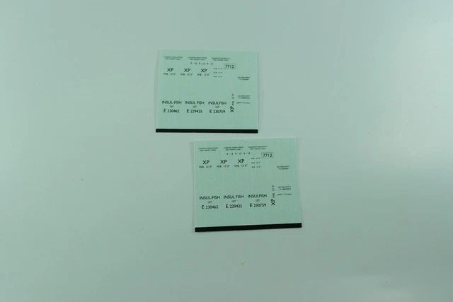 EX LNER I BR Diagram 134 Fish Vans Old Time Workshop decals 7712 EUR 17 ...