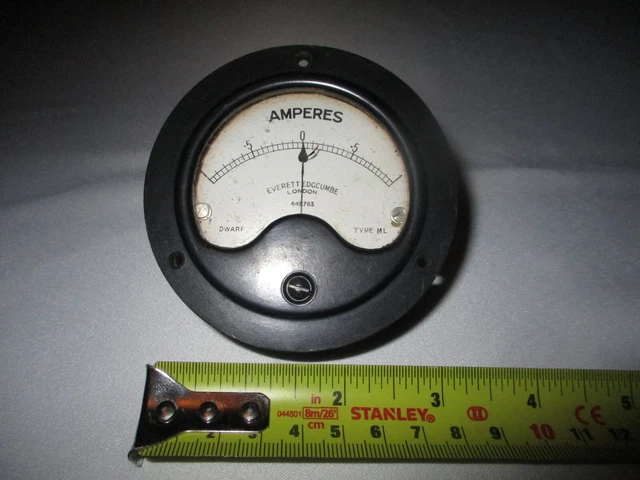 VINTAGE BAKELITE AMPERES Meter £3.99 - PicClick UK