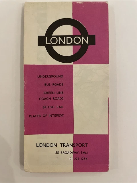 VINTAGE LONDON TUBE map Paul Garbutt £120.00 - PicClick UK