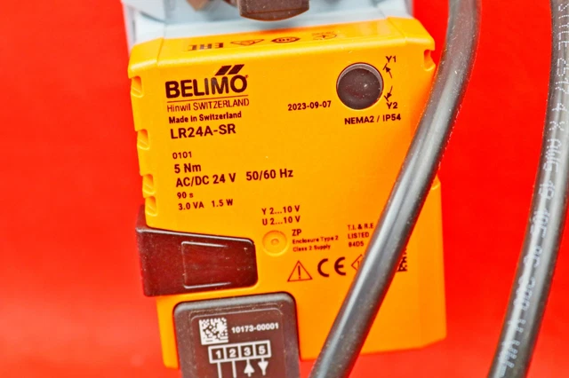 BELIMO LR24A-SR ROTARY Valve Actuator Modulating 24v AC/DC £149.99 ...