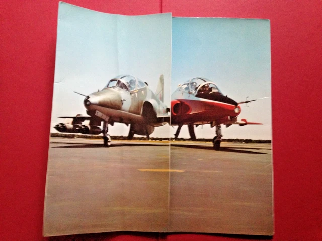RARE VINTAGE 1976 Hawker Siddeley Hawk Aircraft Brochure £8.98 ...