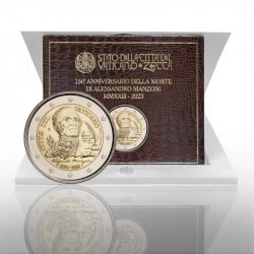 MONETA COMMEMORATIVA DA 2 Euro (Fdc) 2023 - Alessandro Manzoni Vaticano ... MONETA COMMEMORATIVA DA 2 Euro (Fdc) 2023 - Alessandro Manzoni Vaticano ...