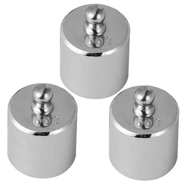 4PCS STEEL BALANCE Scale Calibration Weight Kit 100g Calibration Weight ...