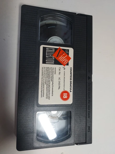 COUNTESS DRACULA VHS Video Cassette 1986 Hammer Horror Movie Greats ...