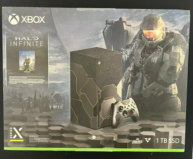 MICROSOFT XBOX SERIES X 1TB Console Halo Infinite Limited Edition Bundle £843.01 - PicClick UK