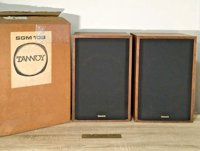 TANNOY SGM-10B SUPER Gold Monitor 10" Dual Concentric Consect OLD STOCK ...
