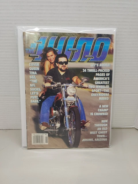 IN THE WIND Magazine By EasyRiders May 1996-Cover Queen Tina Sez-M233 £ ...