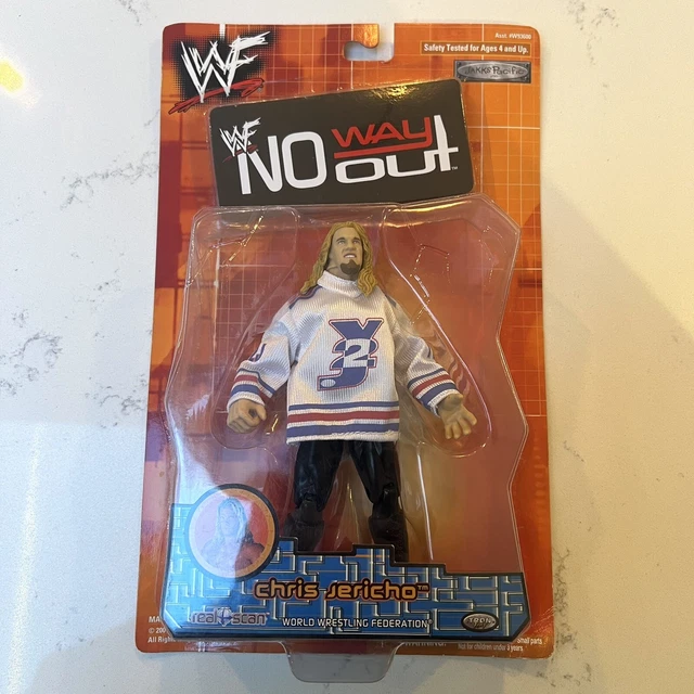 WWF CHRIS JERICHO No Way Out Titan Tron Live Series MOC Jakks WWE £25. ...