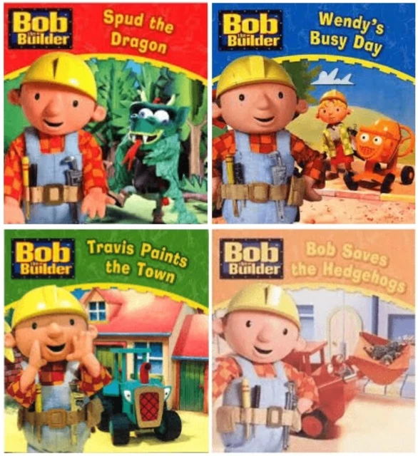 BOB THE BUILDER books - Spud, Wendy, Travis, Hedgehogs - brand new ...