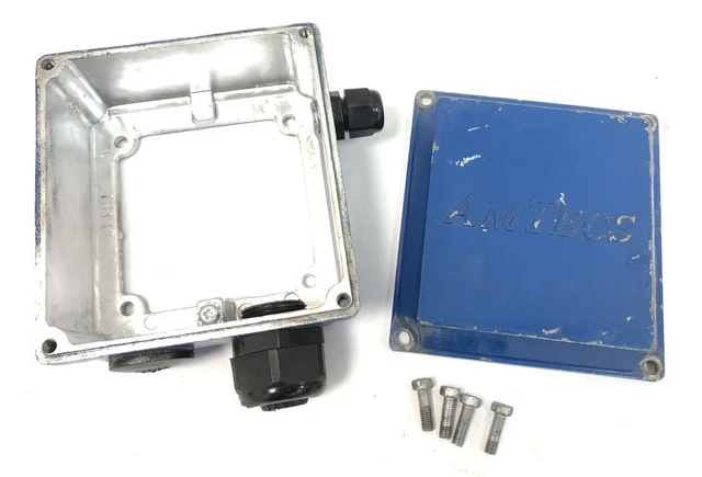 AMTECS ALUMINIUM ELECTRIC Motor Terminal Box Cover Block Lid TS132 ...