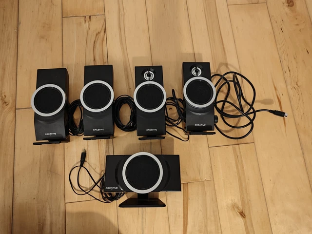 CREATIVE INSPIRE T6100 5.1 Surround Sound Speaker System £21.50 ...