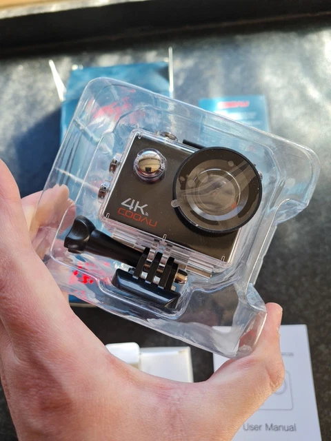 COOAU ACTION CAMERA CU-SPC05 4K Ultra Sports £35.00 - PicClick UK