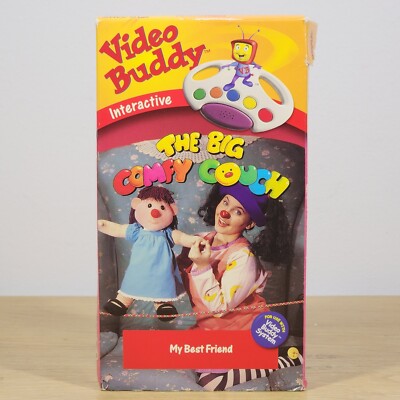 VHS - THE Big Comfy Couch, My Best Friend -VHS (1999, Video Buddy ...
