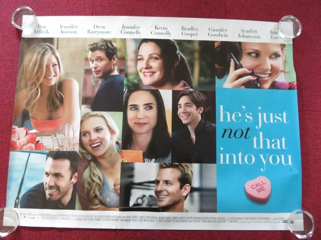HE'S JUST NOT THAT INTO YOU UK QUAD (30"x 40") ROLLED POSTER BEN ...