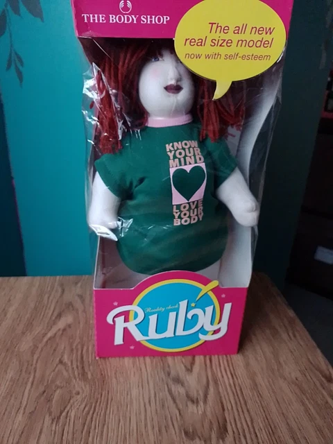 VINTAGE THE BODY Shop Ruby Collectable Doll - New £20.00 - PicClick UK