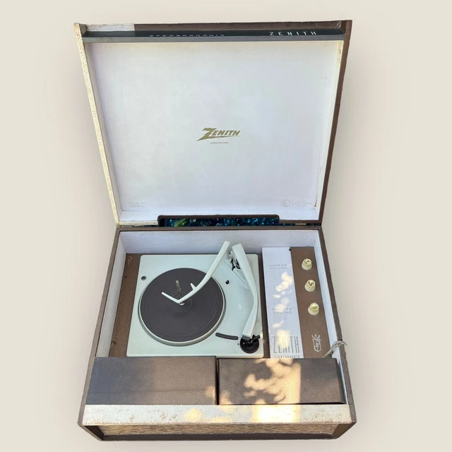 ZENITH STEREOPHONIC RECORD Player Model KPS45L Vintage 1963 - AS IS £ ...