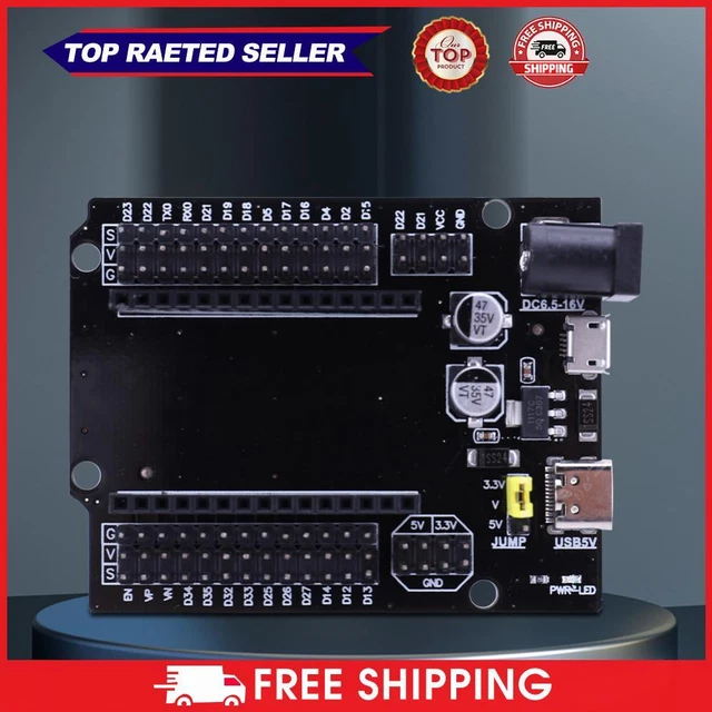 Esp32 Esp32 30p Power Board 24 Ghz Devkit V1 Power Supply Panel Dual Core Cpu U £409 Picclick Uk