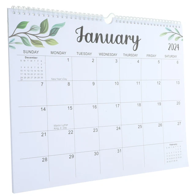 CALENDRIER SUSPENDU DOMESTIQUE Calendrier suspendu mensuel Calendrier ...